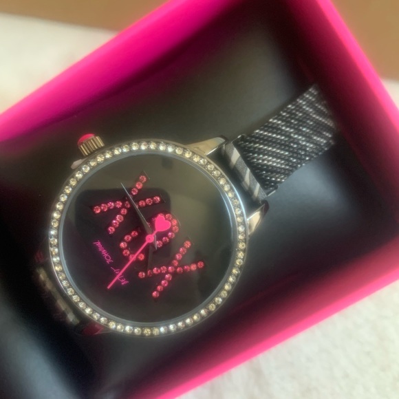 Betsey Johnson | Accessories | Betsey Johnson Xox Time Amour Watch ...